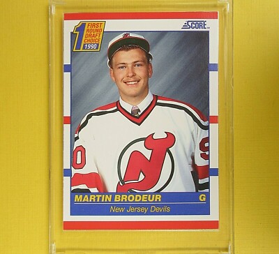 MARTIN BRODEUR ROOKIE 1990-91 American Score # 439 New Jersey Devils | eBay