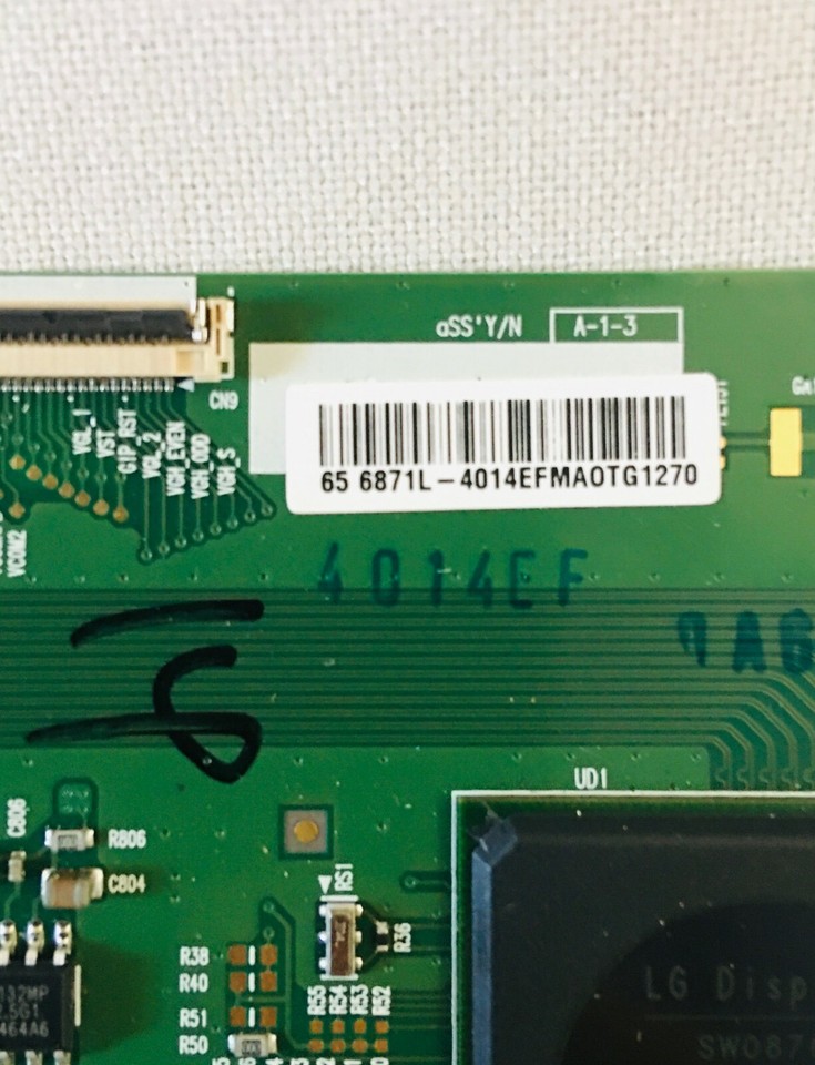 Sony XBR-65X810C XBR-65X900C T-Con Board 6871L-4014E 6870C-0562A | eBay