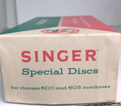 Singer Sewing Special Discs For 600 & 603 Machines #21976 Replacement ...