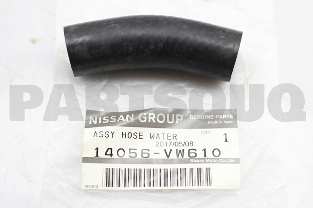 14056VW610 Genuine Nissan HOSE-WATER 14056-VW610 | eBay