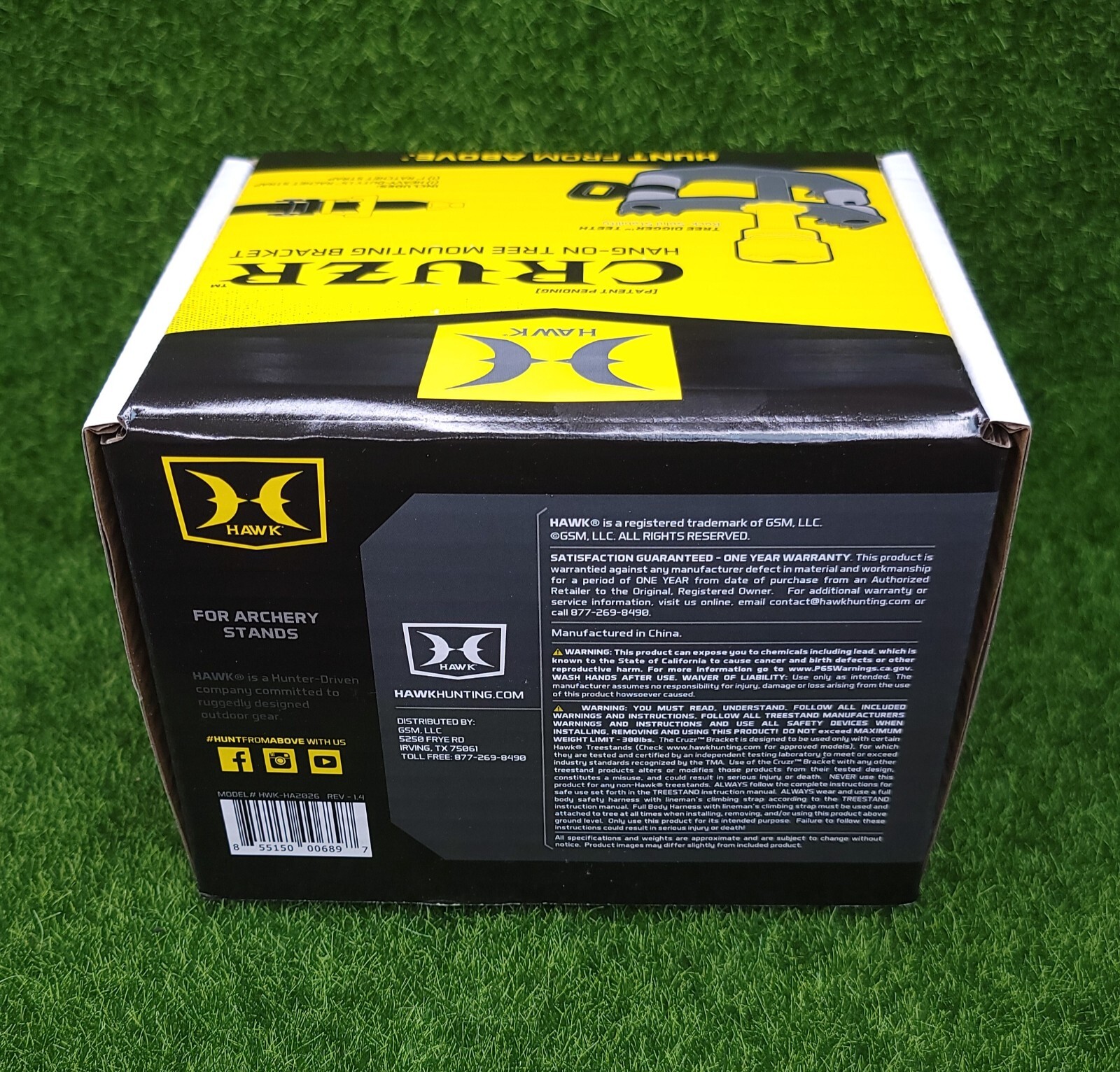 HAWK CRUZR Hang-On Tree Bracket (HWK-HA2026) for sale online | eBay