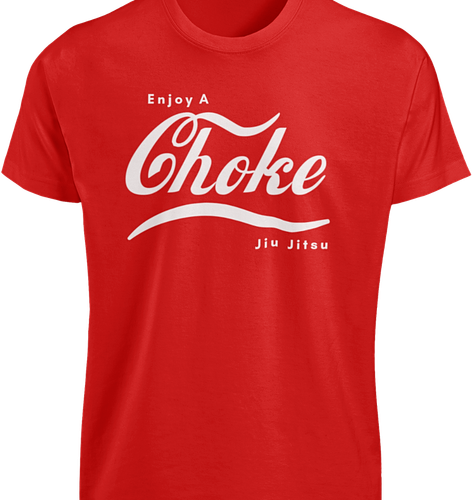 ENJOY A CHOKE T-Shirt NEW Gracie Brazilian Jiu Jitsu BJJ Judo MMA UFC ...