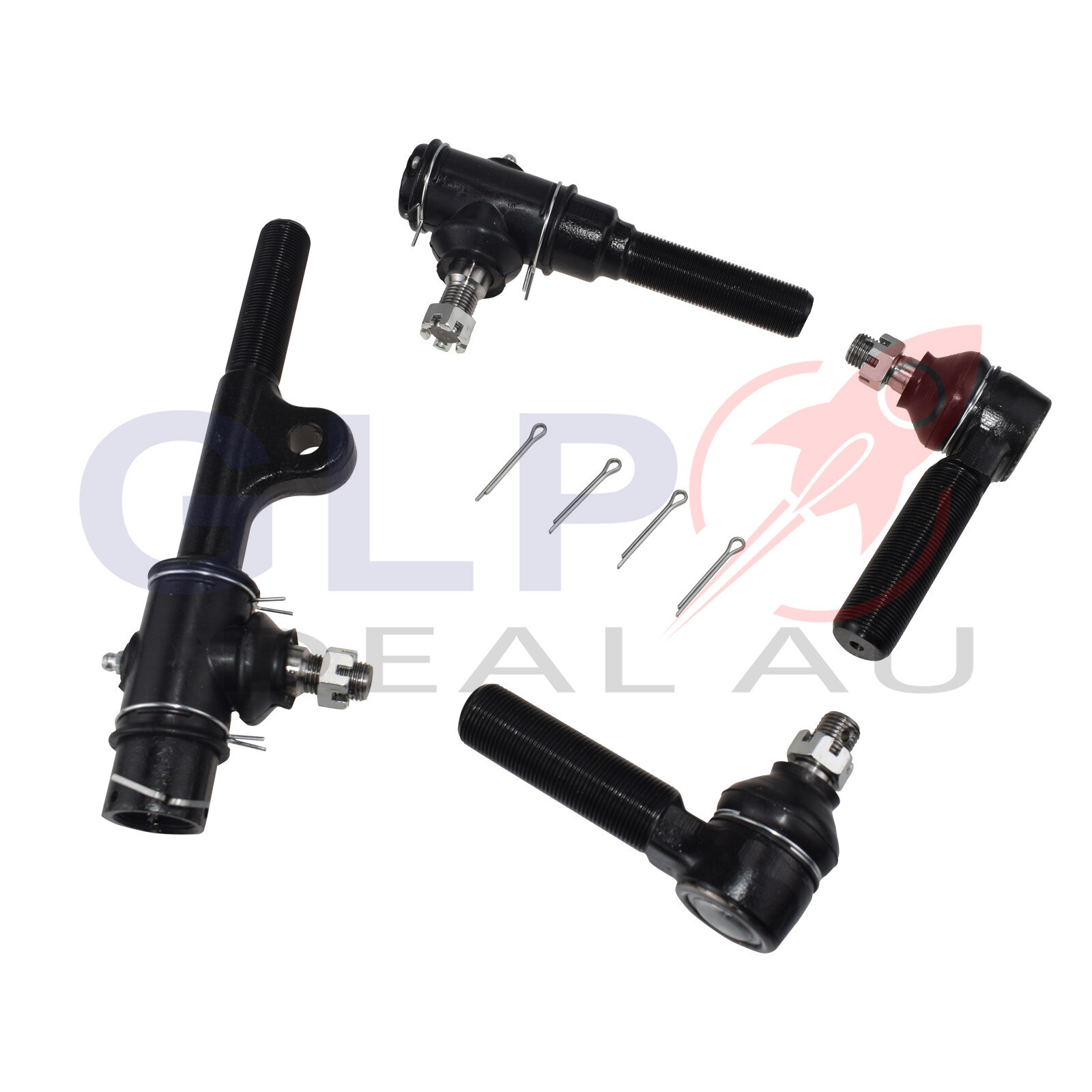 4pc Steering Tie Rod Relay Rod End Kit for Landcrusier VDJ76 VDJ78 ...