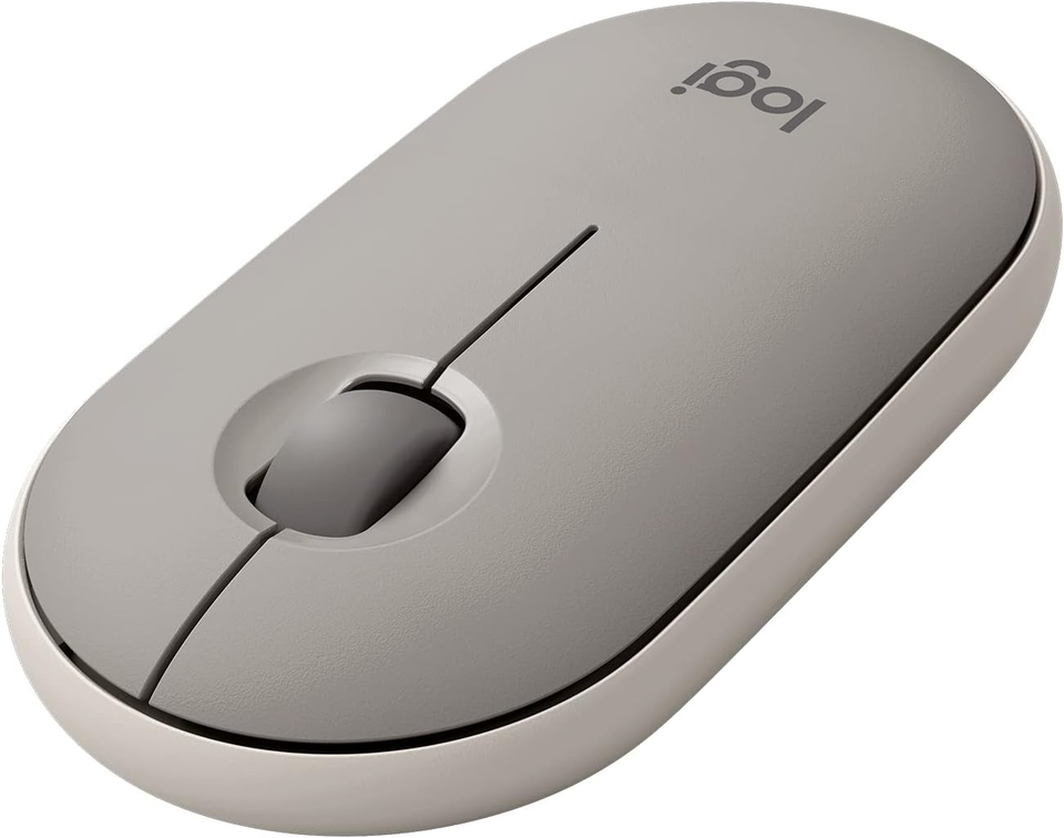 New Logitech PEBBLE Bluetooth Wireless Mouse Thin&Light Silent Mice ...