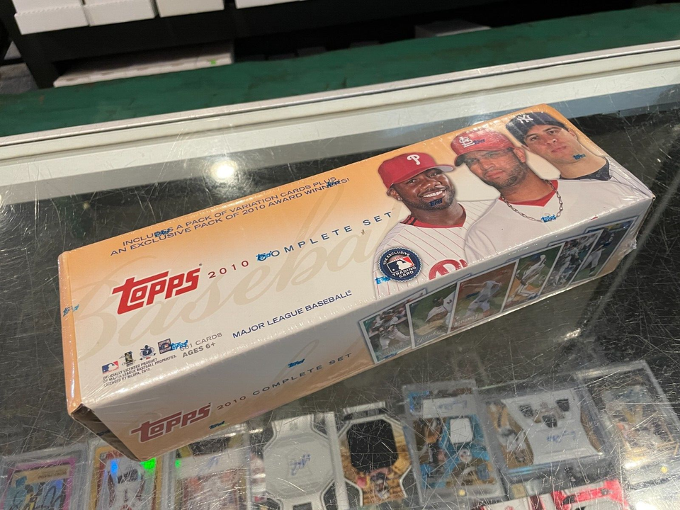 2010 TOPPS BASEBALL COMPLETE UNOPENED FACTORY SEALED SET MINT UNOPENED ...