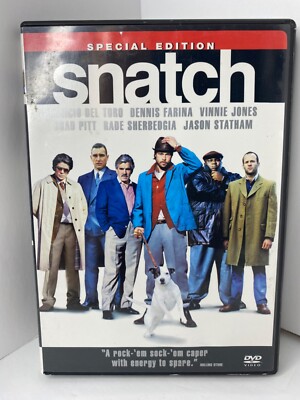Snatch (DVD, 2001, 2-Disc Set, Special Edition) 43396062535| eBay