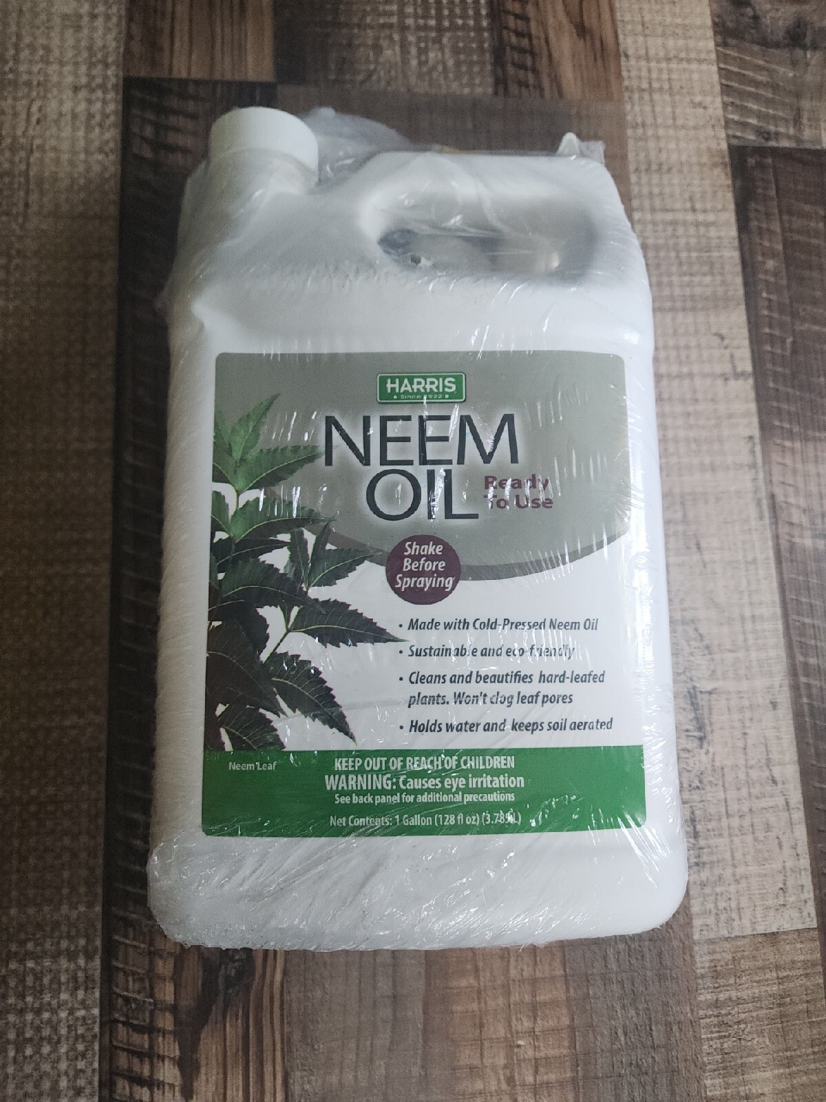 HARRIS Neem Oil Cold Pressed Neem Oil 1 Gallon 128 Fl Oz Ready To Use W ...