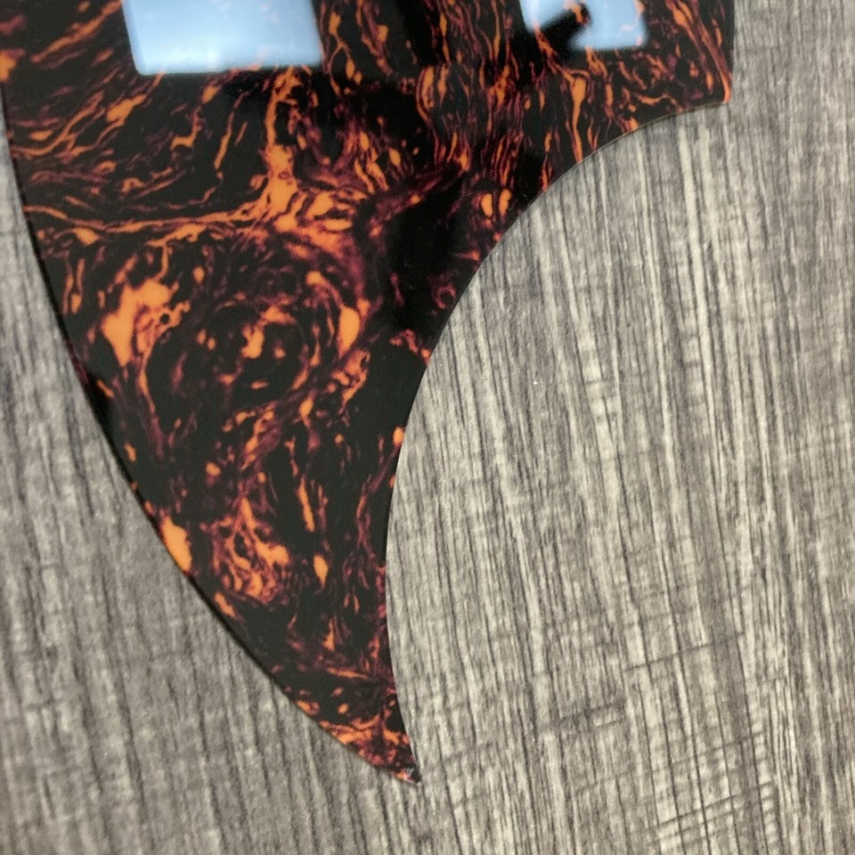 new OM Tortoise Acoustic Guitar Pickguard Adhesive Back for breedlove ...