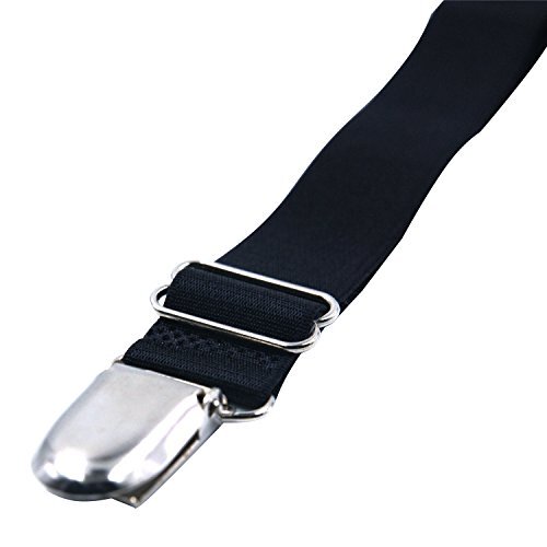 4 Pack Adjustable Elastic Boot Straps Pant Clips Stirrups Leg Straps | eBay