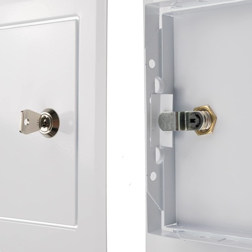 6'' x 6'' Inch Lockable Metal Access Panel - Easy Access Doors with ...