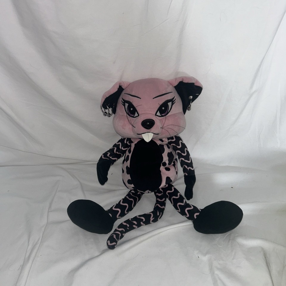 RARE Dolls Kill Exclusive Rat Plushie Crossbody Bag Pink Punk Goth (NO ...