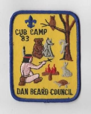 83 Cub Camp Dan Beard Council RBL Bdr. [AR-2696] | eBay
