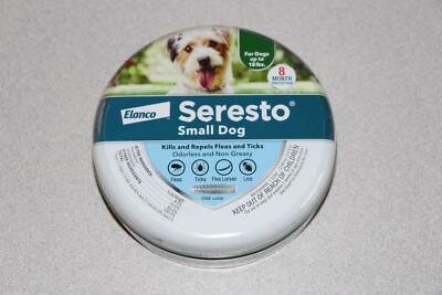 Seresto SMALL DOG Fleas & Ticks Collar 8 month protection NEW ...