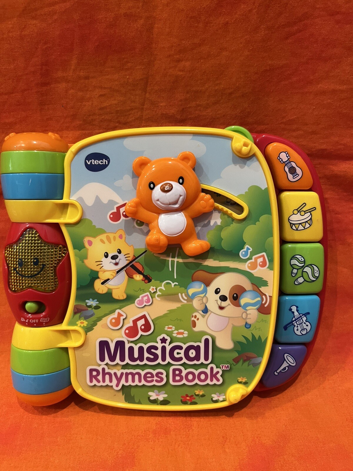 VTech Nursery RHYME and DISCOVER BOOK Musical Toddler Learning WORKS ...