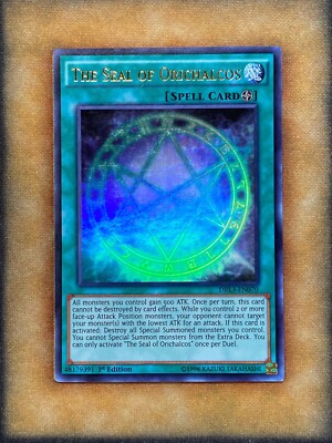 Yugioh The Seal of Orichalcos DRL3-EN070 Ultra Rare 1st Ed NM | eBay