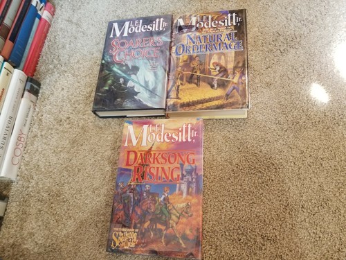 L.E. Modesitt Jr. 3 Book Lot - Natural Ordermage, Darksong Rising | eBay