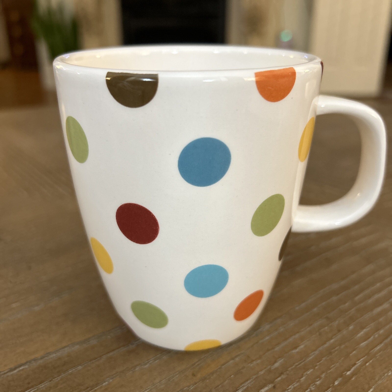 Pier 1 Imports Confetti Mug Polka Dot Ironstone Coffee Tea Cup | eBay