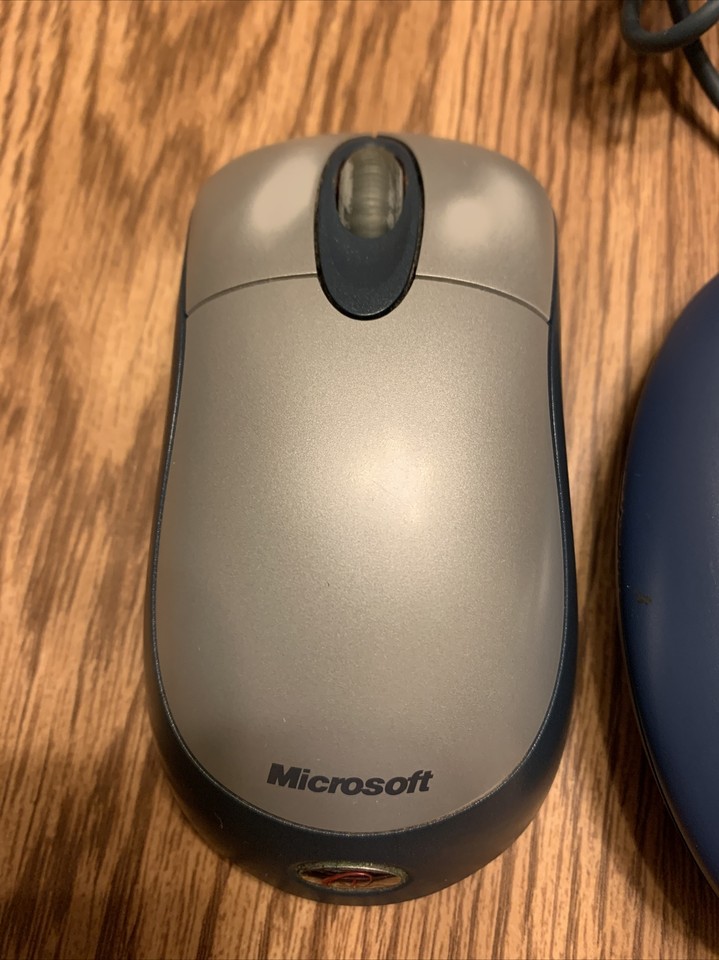 Microsoft Wireless Optical Mouse Blue CE0560 Cleaned And Tested | eBay