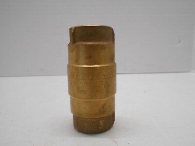 Strataflo 2011 F No. 300 3/4" 200LB Brass Check Valve W/Metal Poppet ...