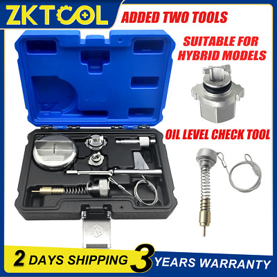 6PCS Metal Transmission Oil Filling Tool Kit For Benz 725.0 9 Speed ...