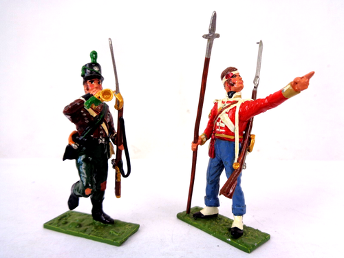 Alexanders Toy Soldiers Napoleonic British Infantry Pikeman & 95th ...