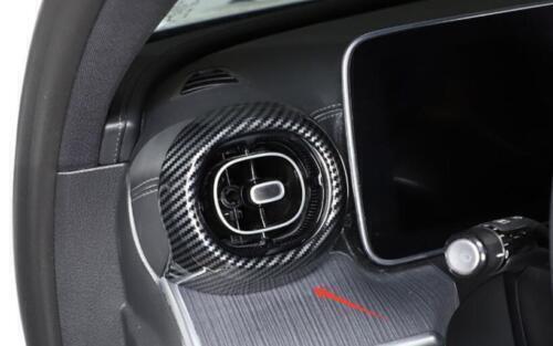 Carbon Fiber Left And Right ABS Air Outlet Vent Trim For Benz GLC X254 ...