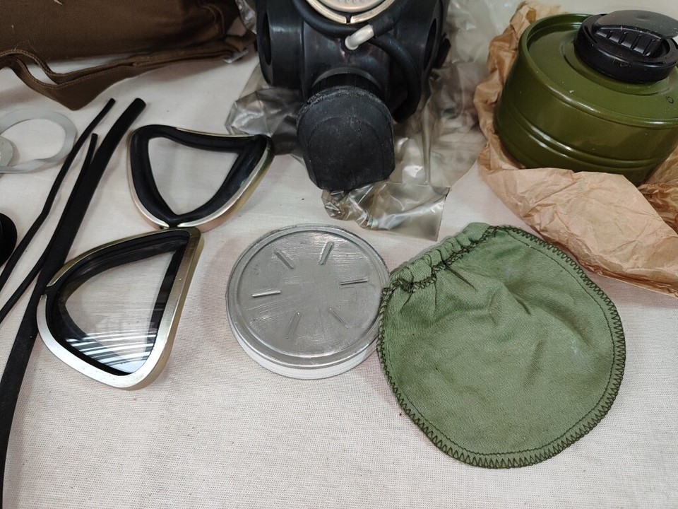 FULL SET Russian Military PMK-2 Gas Mask Size 3, Original | eBay