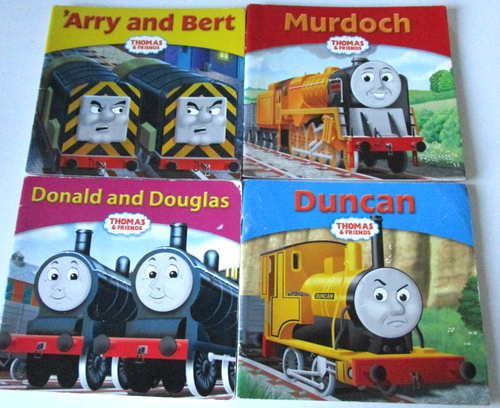 4 x Thomas & Friends.S/Covs.Donald&Douglas.Duncan.Murdoch.'Arry&Bert ...