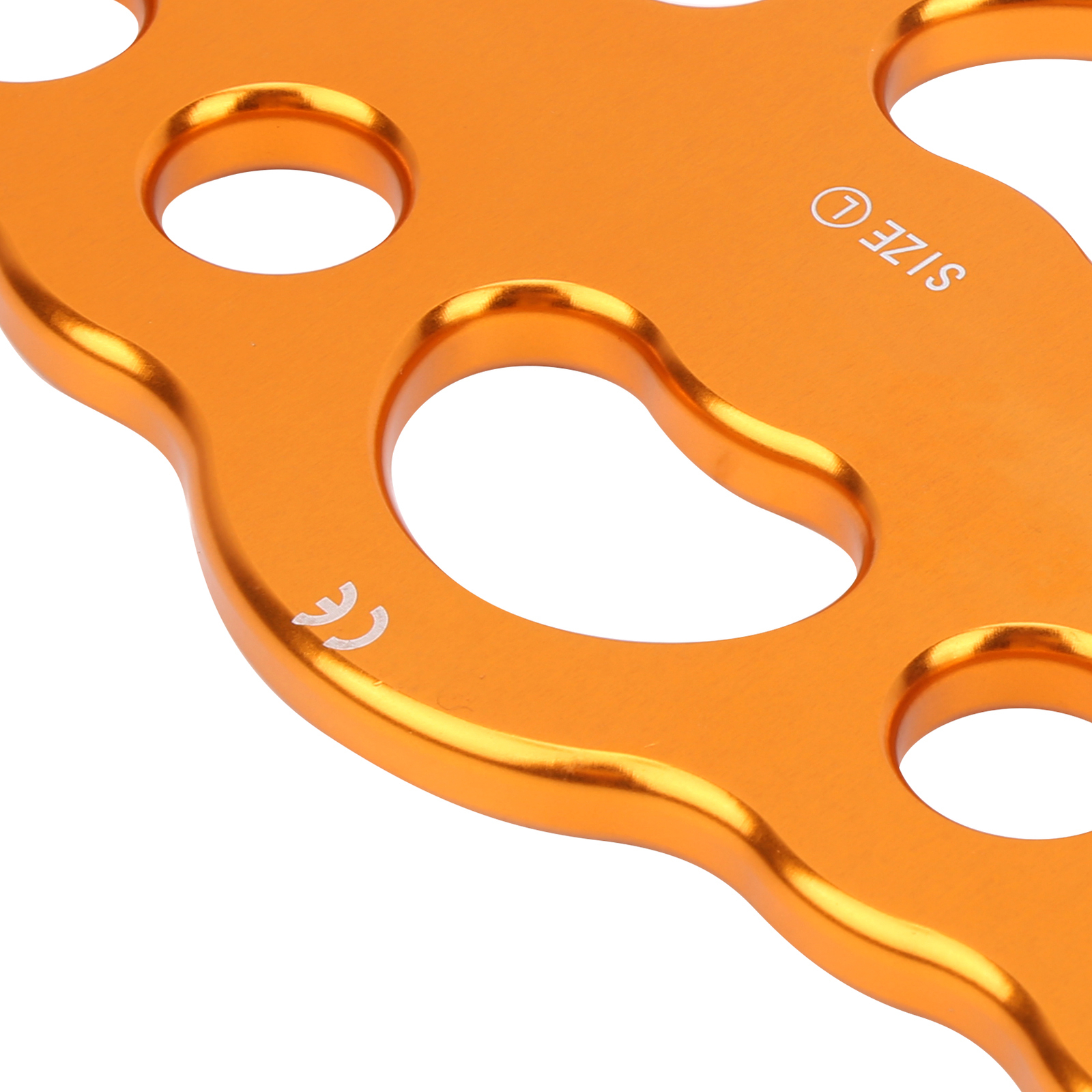 55KN 12 Holes Outdoor Rope Rigging Plate Rock Climbing MultiPoint ...