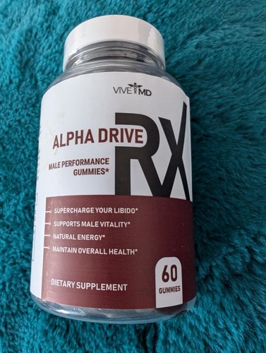 VIVE MD Alpha Drive RX Men Gummies AlphaDriveRX Men Support Gummy (60 ...