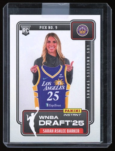 2025 Panini Instant WNBA Draft Night DN8 1st ROOKIE /1165 Sarah Ashlee ...