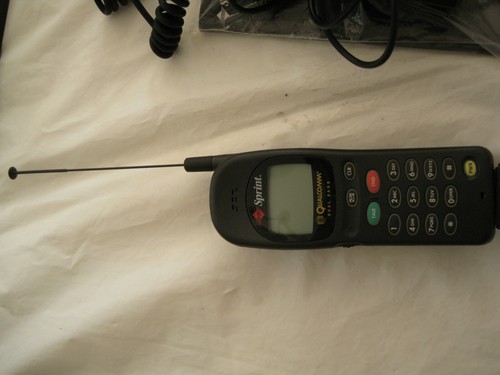 SPRINT PCS Dual Band Phone-QCP-2700-QUALCOMM WITH ACCESSORIES-USED | eBay