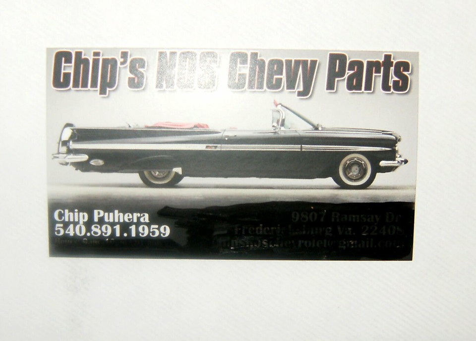 NOS 1959-63 Chevrolet Impala Convertible Accessory Flag Unit | eBay