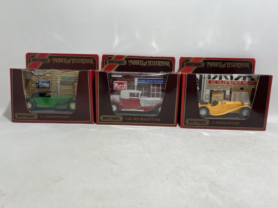 Lot of 10 1984-1987 Matchbox Models of Yesteryear Diecast Vehicles ...