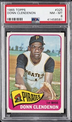 1965 TOPPS #325 DONN CLENDENON PSA 8 | eBay