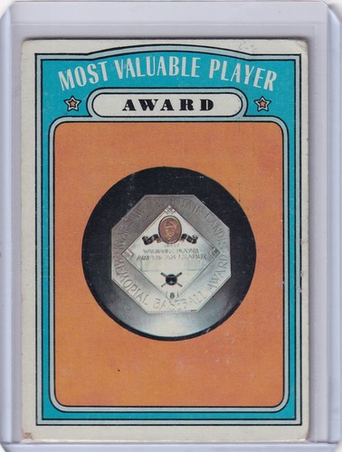 1972 Topps Baseball #622 Most Valuable Player Award TRO - | eBay