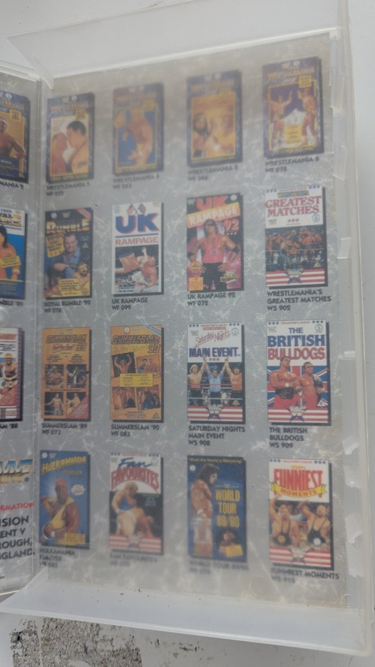 WWF Royal Rumble 1992 VHS Video Tape Wrestling Silver Vision Used WWE ...