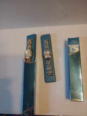 To Vintage Avon Women's Watches One Silver And Ones Gold 15 For Both | eBay