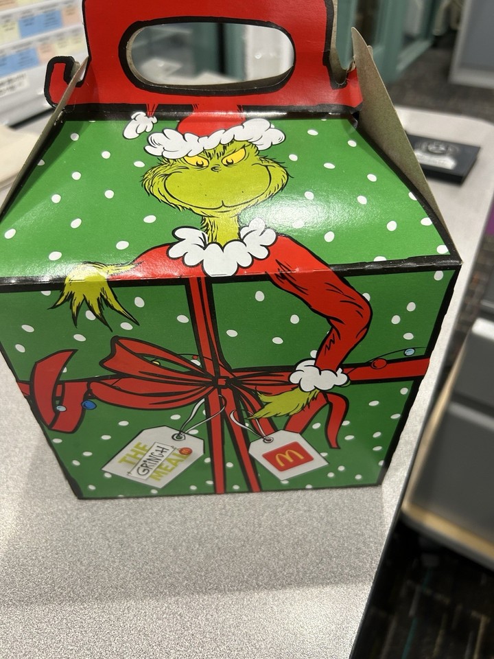 Sealed Mystery Grinch Socks With Box And Shaker Bag Unused BRAND NEW ...