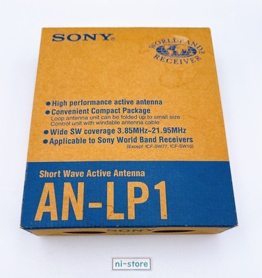 SONY AN-LP1 Active Loop Antenna for World Band Receiver ICF-SW77 SW10 ...