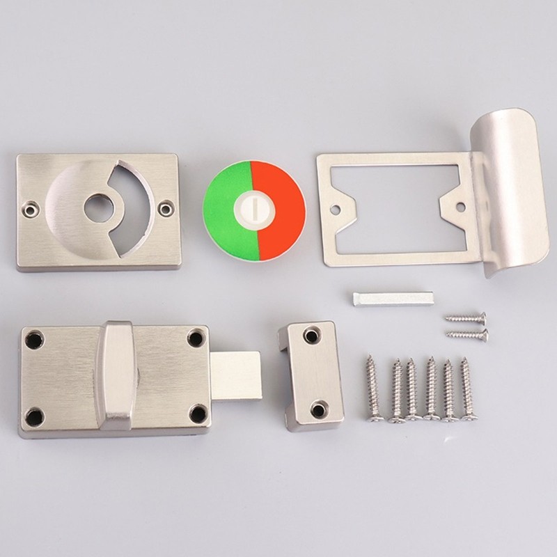 Indicator Bolt Vacant Engaged Bathroom Privacy WC Toilet Door Lock ...