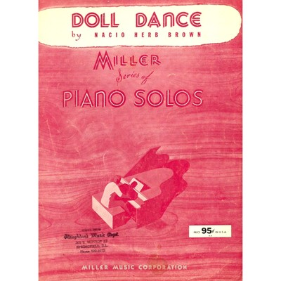 Vintage 1926 Doll Dance Piano Solo Sheet Music Nacio H Brown | eBay