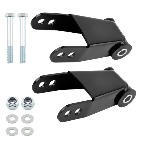 1" 2" Rear Drop Shackles Lowering Kit For Ford F-100 F-150 2WD 1973 ...