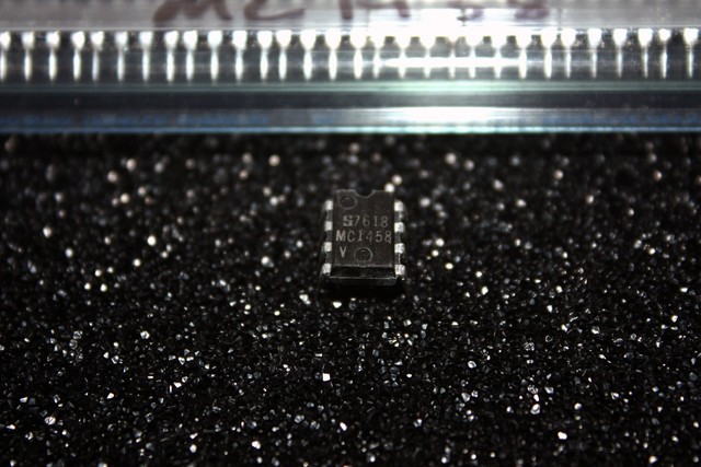 Vintage Signetics MC1458 Dual Operational Amplifier Op Amp '76 Date for ...