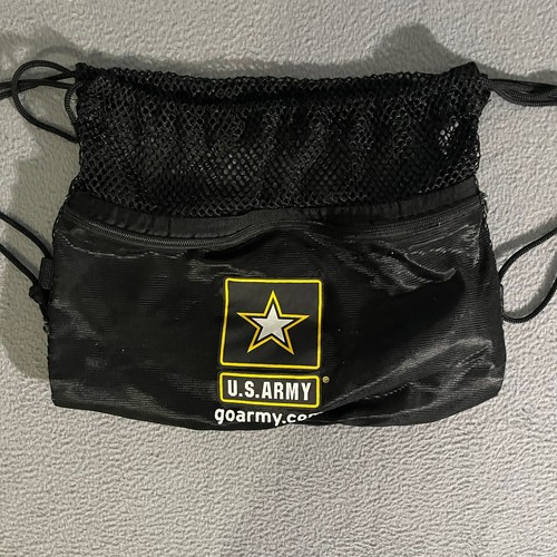 U S Army Mesh Backpack/Bag With Zippered Pocket. | eBay