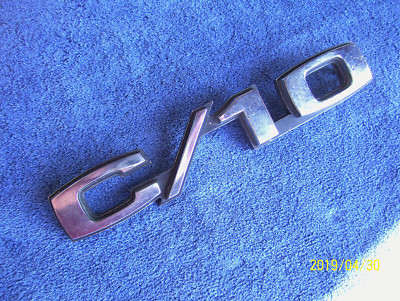 Chevy Truck Gm C10 1969-72 Chevrolet Emblem) FENDER C/10 3940813 | eBay
