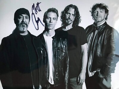 Matt Cameron Soundgarden Drummer SIGNED 8x10 AUTOGRAPHED | eBay