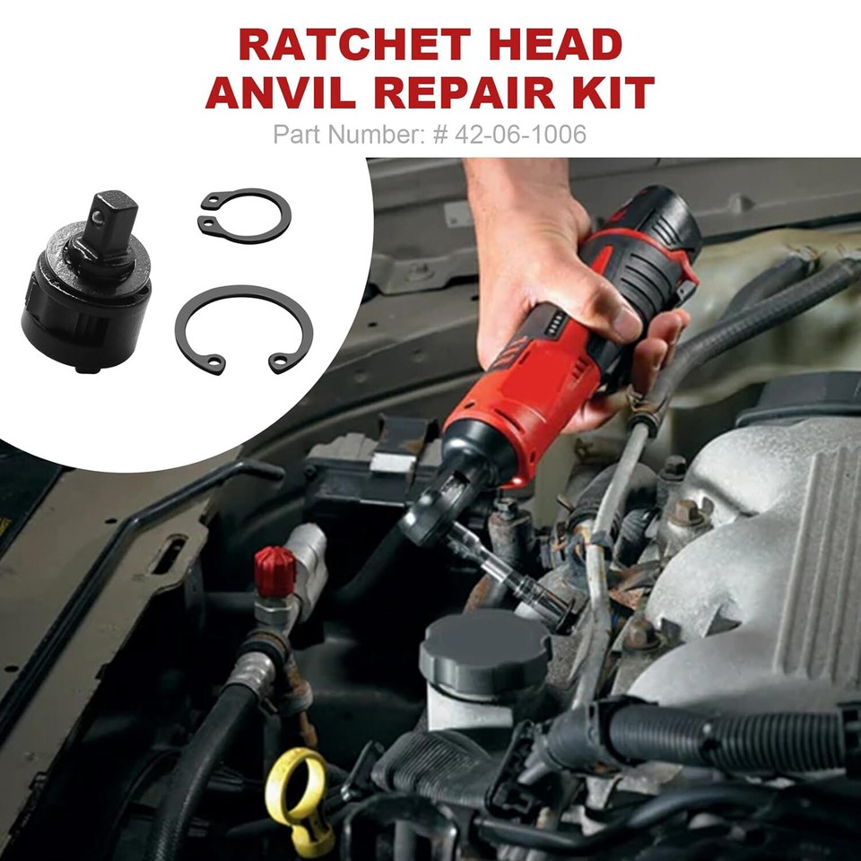 New For Milwaukee 42-06-1006 1/4" Anvil Repair-Service Kit M12 Ratchet ...