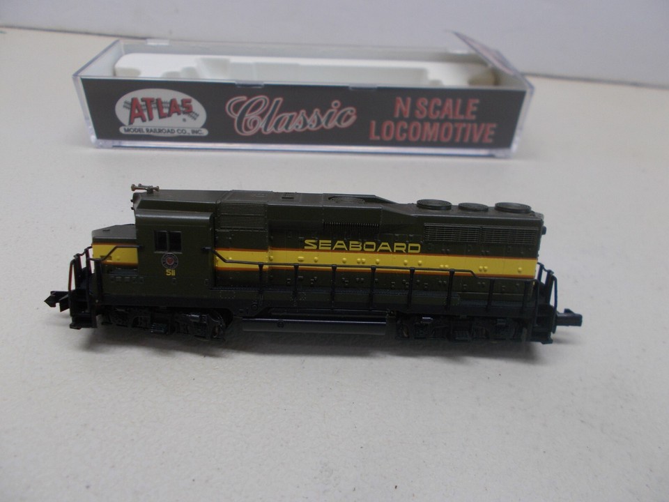 ATLAS # 47507 ~ SEABOARD AIR LINES GP-30 POWERED LOCOMOTIVE # 511~N ...