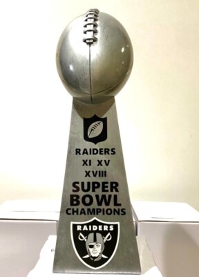 Raiders Replica Super Bowl Trophies | eBay